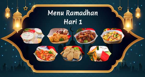 Menu Ramadhan Hari 1 | Dapur KOBE