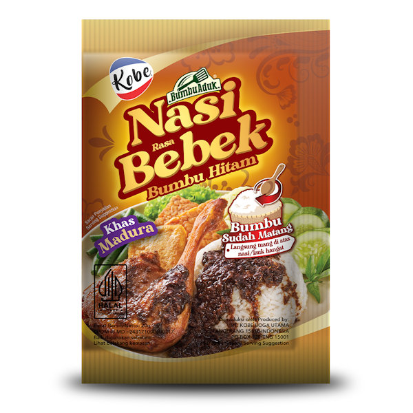 Kobe Bumbu Nasi Bebek - Santap Nasi Bebek Lezat, Praktis tinggal dituang