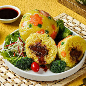 Nasi Kuning Rendang | Resep dari Dapur KOBE