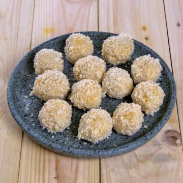 Singkong Keju Bulat Crispy | Resep dari Dapur KOBE